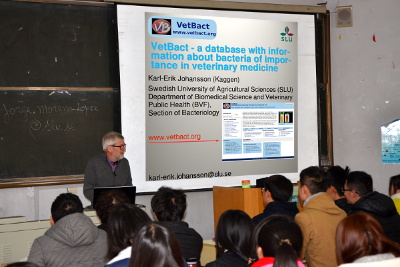 Lectures on VetBact in China | VetBactBlog